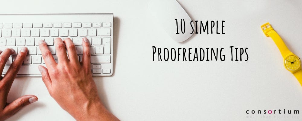 10 simple proofreading tips — How to stop typos ruining your content ...