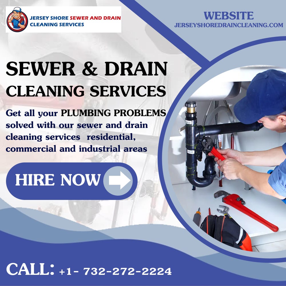 Sewer and Drain Cleaning Services Provider - Jersey Shore Drain ...