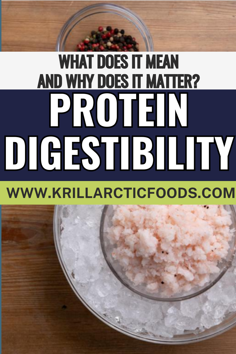 What is the best Protein Digestibility? - Krill Arctic Foods - Medium