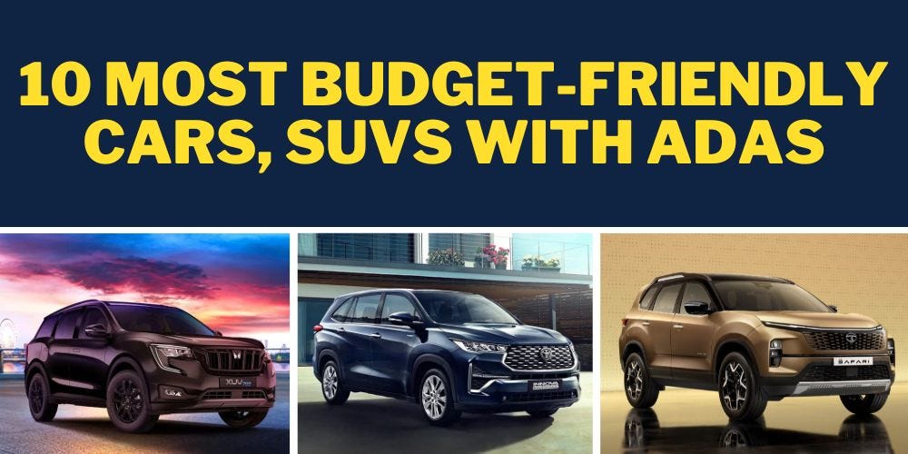 10 most Budget-Friendly cars, SUVs with ADAS | by Allusedcars | Medium