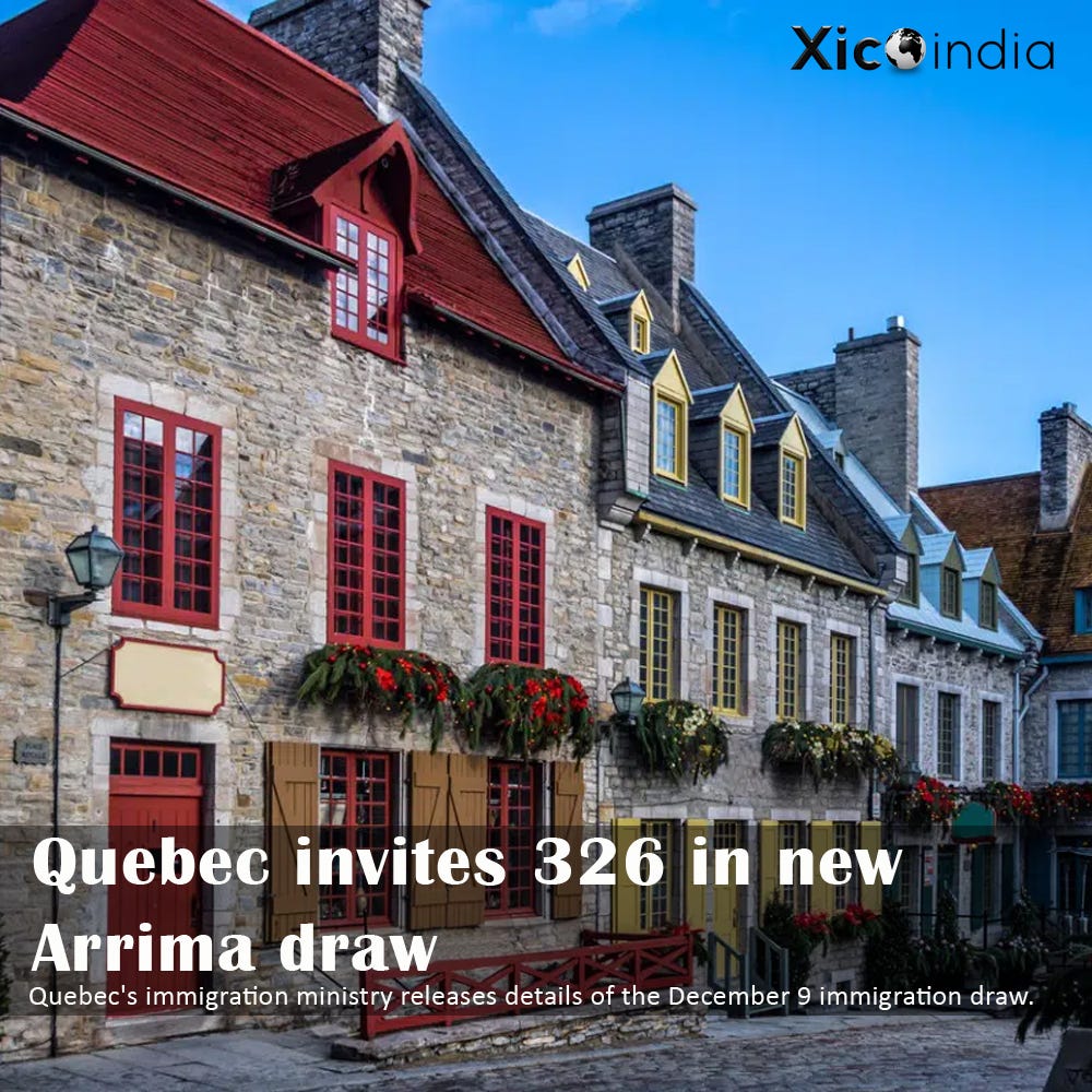 co indiaQuebec invites 326 in new Arrima draw.(Xico india) | by Xico ...