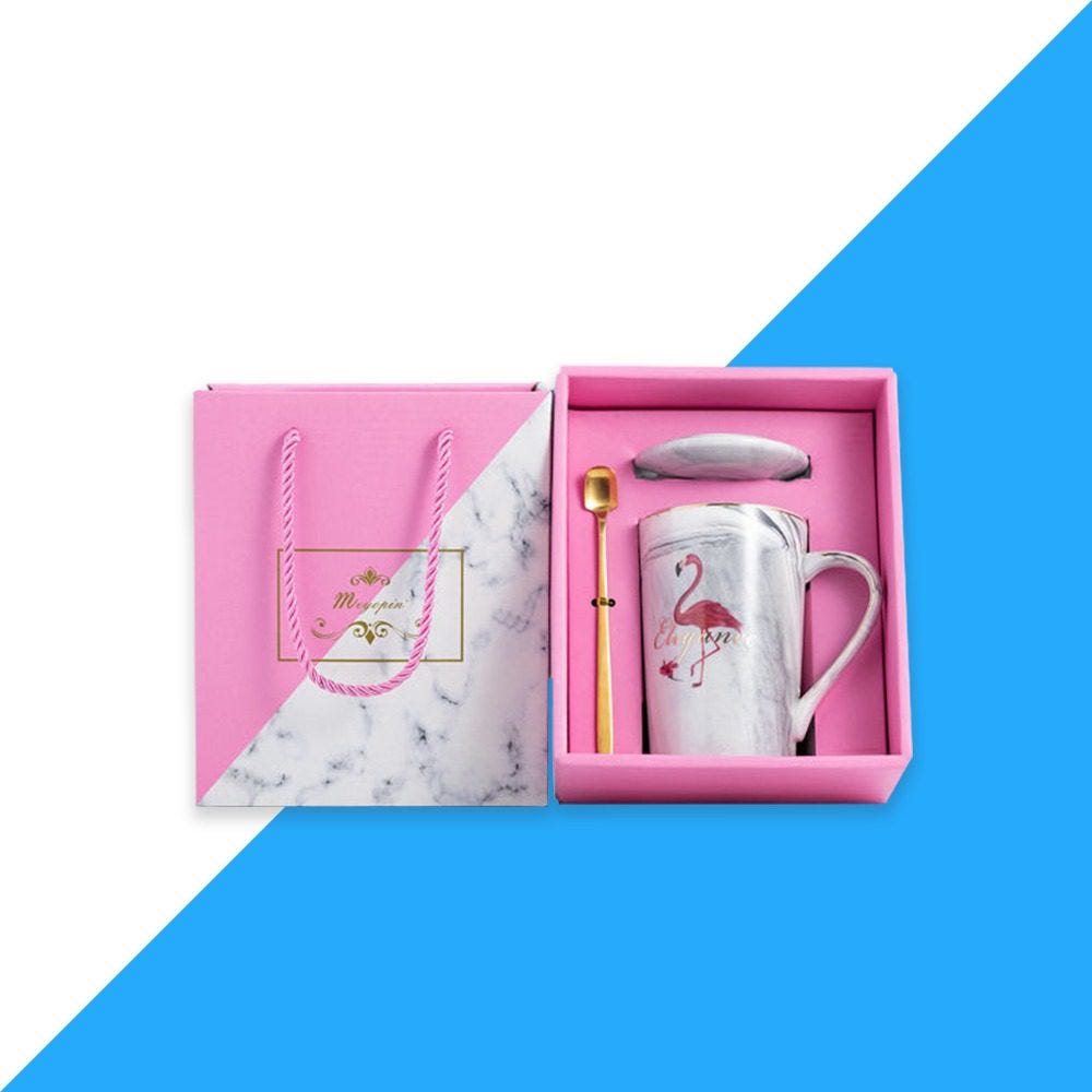 Custom Coffee Mug Packaging - Lary Michael - Medium