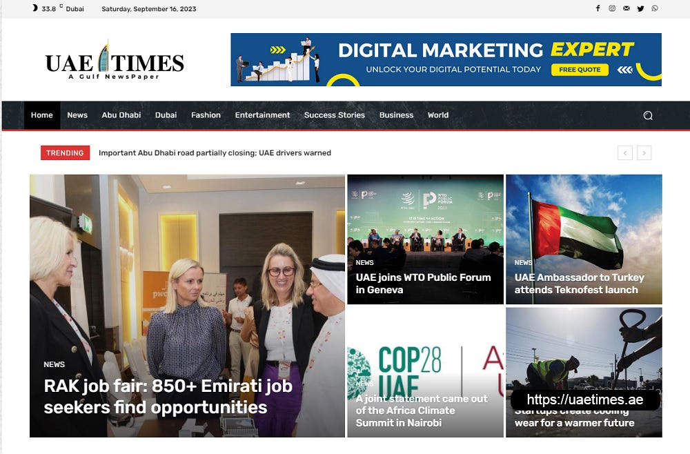 Gulf News UAE | Uaetimes - UAE Times - Medium