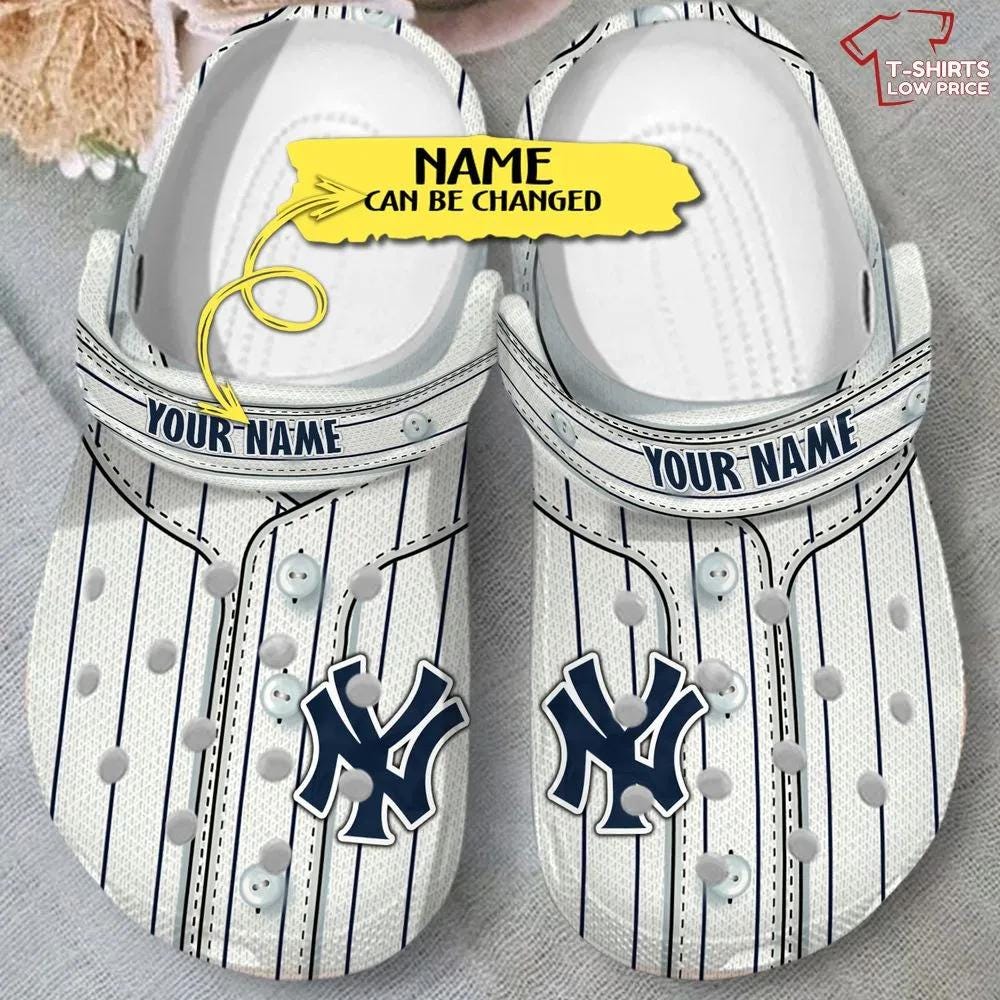 Personalize New York Yankees Crocs Clog | by Daniel Pierre | Feb, 2024 ...