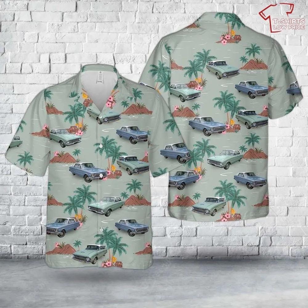 Ford Falcon (australia) First Generation (1960–1966) Hawaiian Shirt Man ...