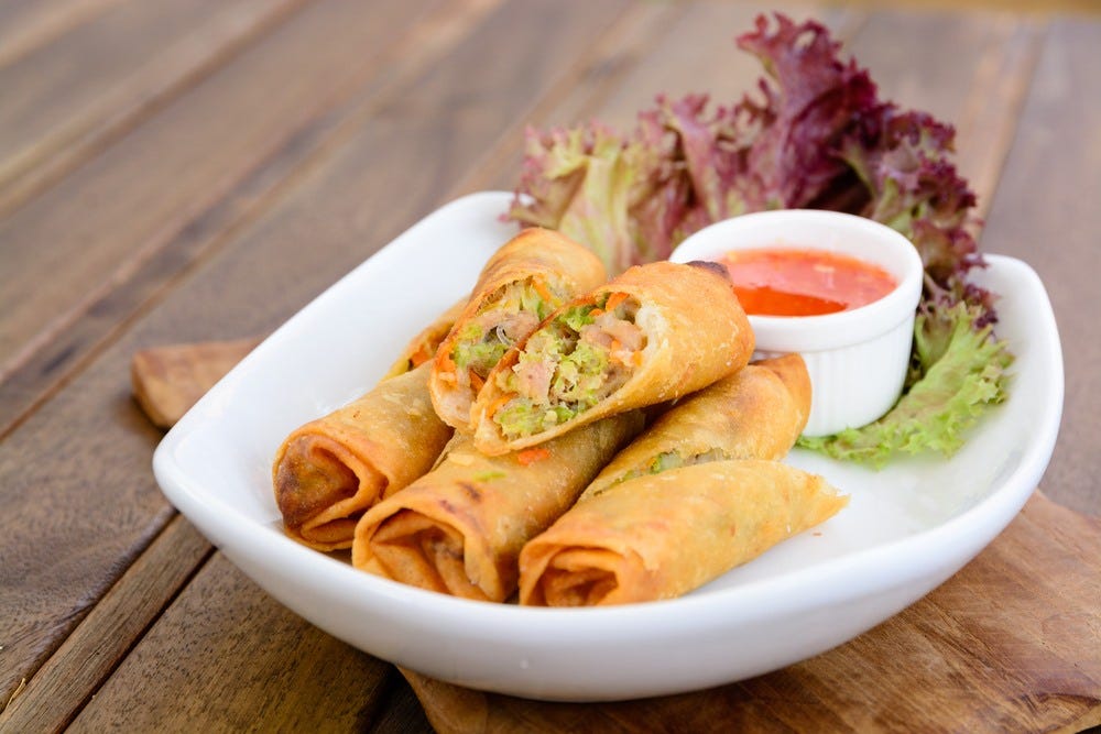 Resep Lumpia Isi Daging Ayam Gurih Sedap Sederhana | by fegi merina ...