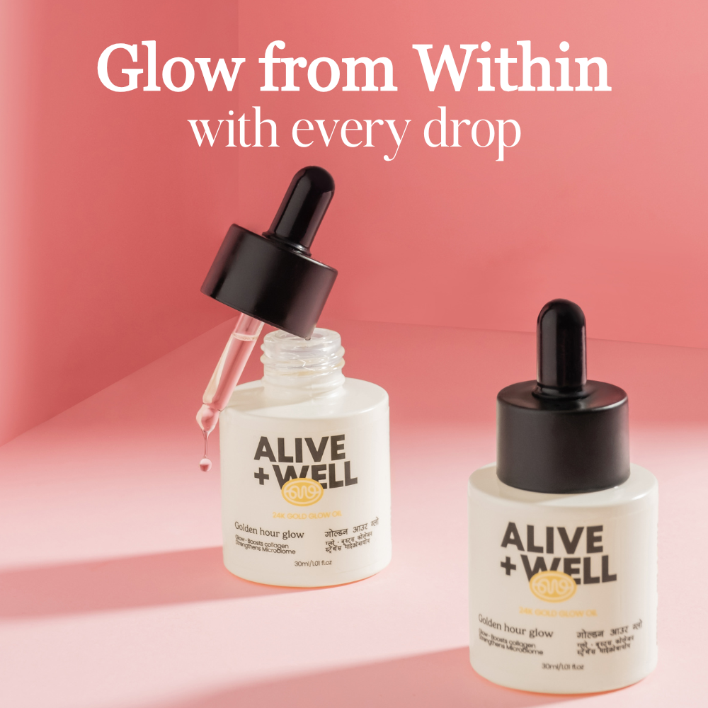 24K Gold Facial Oil — Alive and Well - Alive and well - Medium