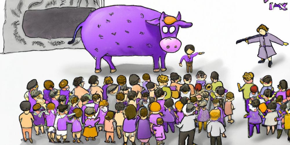 Being Unconventional: The Purple Cow Approach | by Abhiraj Bhore | Medium