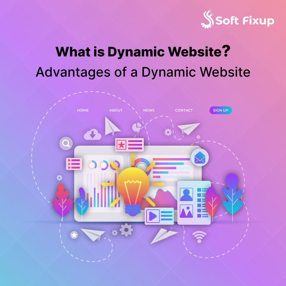 What is a dynamic website? Advantages of a dynamic website. | by Soft ...