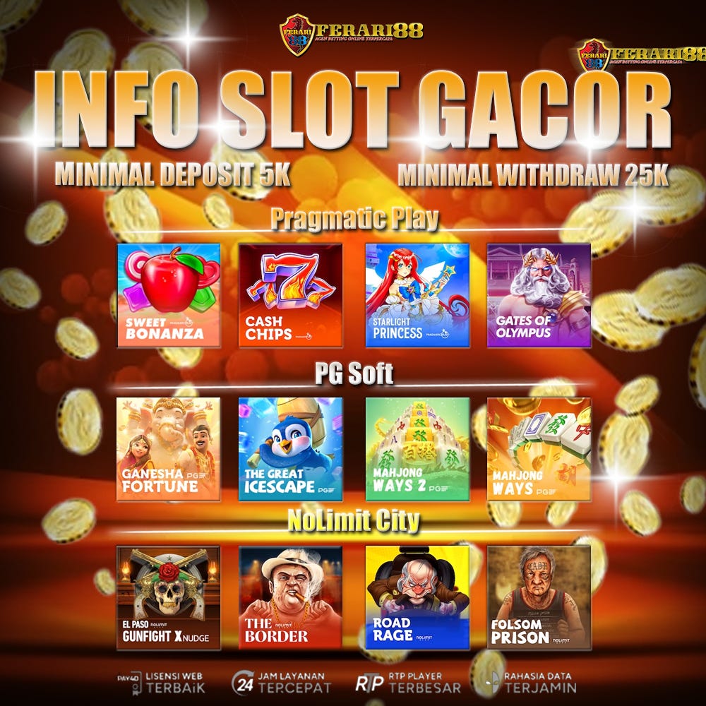 REKOMENDASI RTP SLOT GACOR | SAPTU 21 OKTOBER 2023 | - BO FERARI88 - Medium