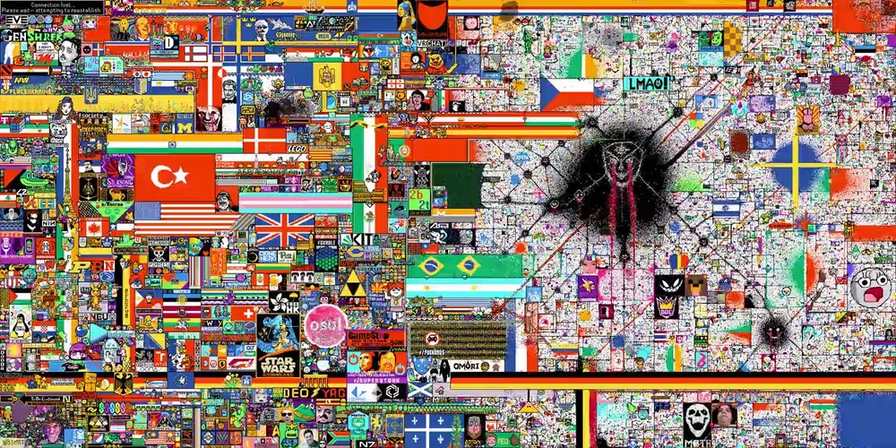 ‘r/place’ — uma obra de arte coletiva | by Henrique Pinsdorf | Araetá ...
