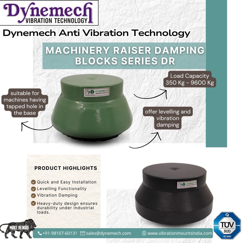 Dynemech Series DR — Precision Anti-Vibration Mounts for Tapped-Base ...