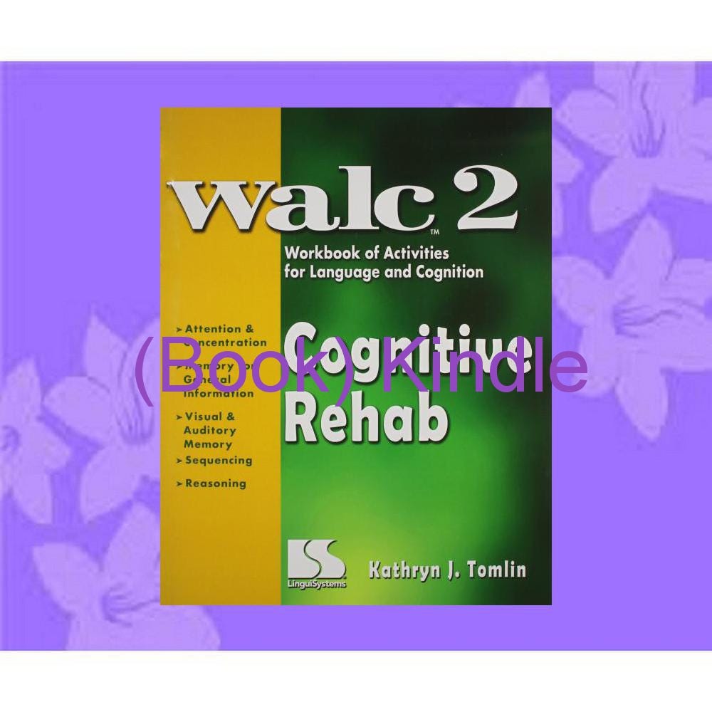 (PDF) Kindle Cognitive Rehab: WALC 2 Workbook of Activities for ...