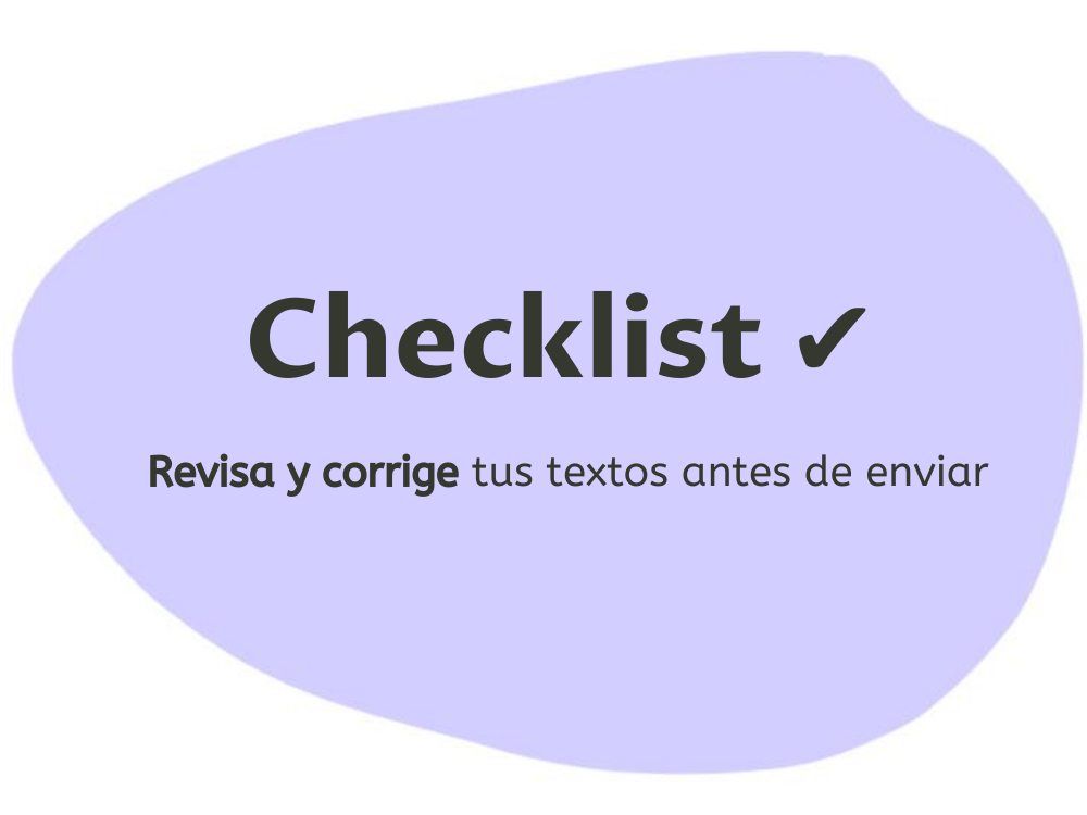 Antes de darle a enviar o publicar, corrige tus textos como un experto ...