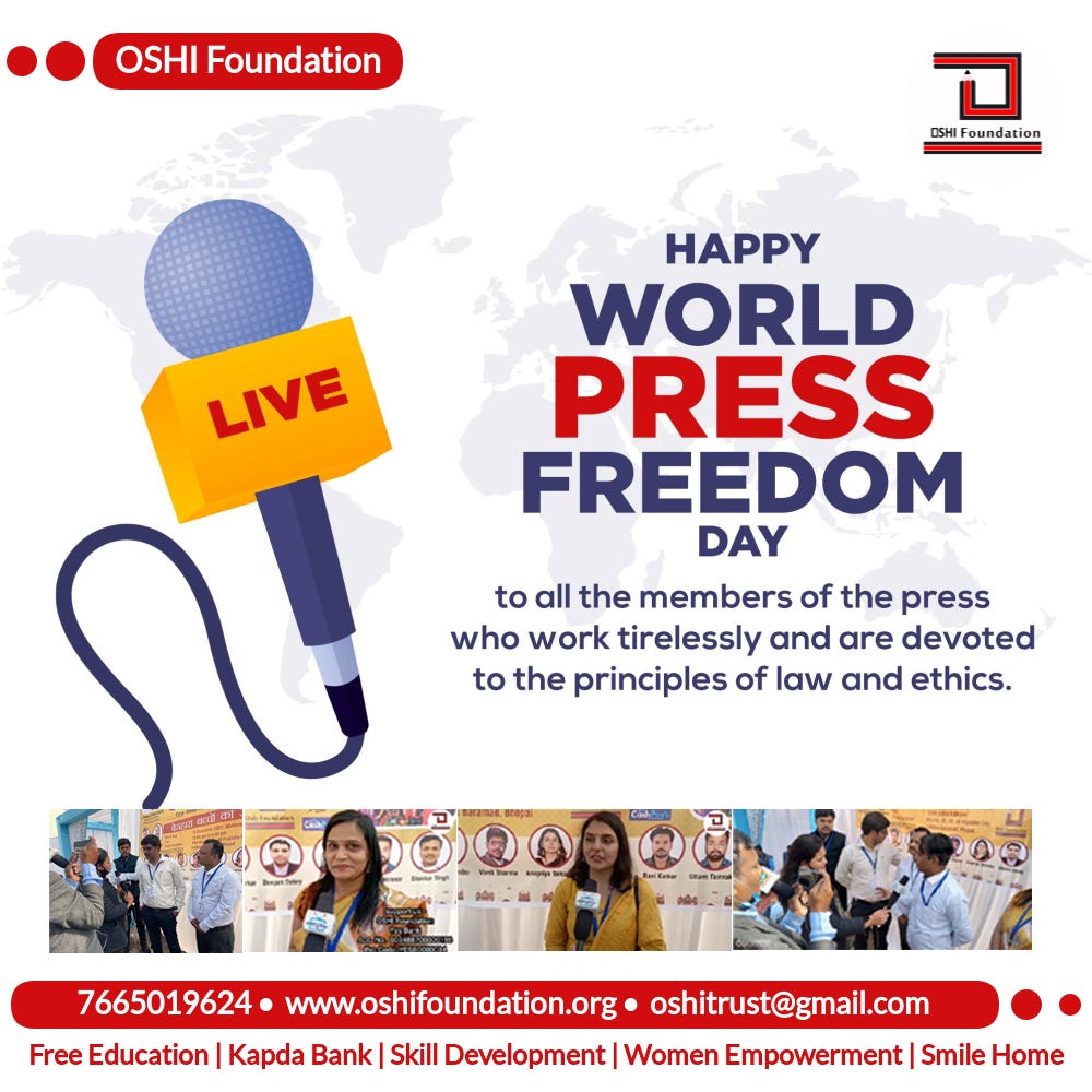 World Press Freedom Day is observed on May 3 every year. The day is ...