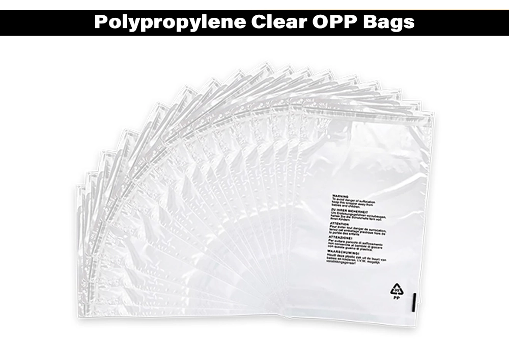 polypropylene clear bags - Gopackaging - Medium