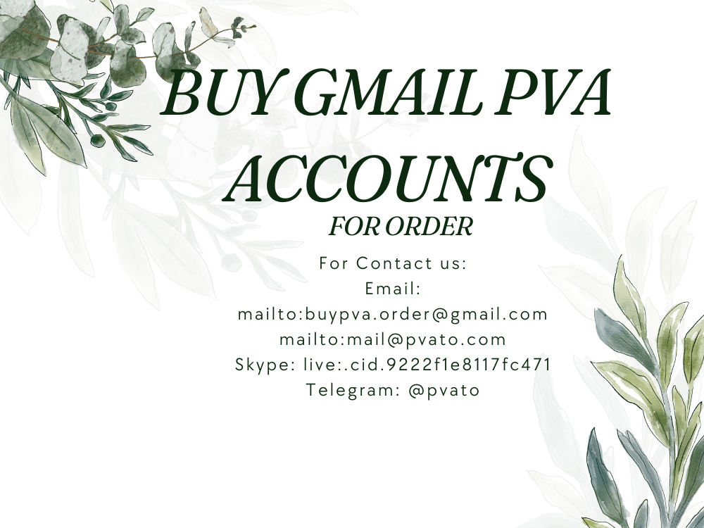 Buy Gmail PVA Accounts. Email communication remains a pivotal… | by ...