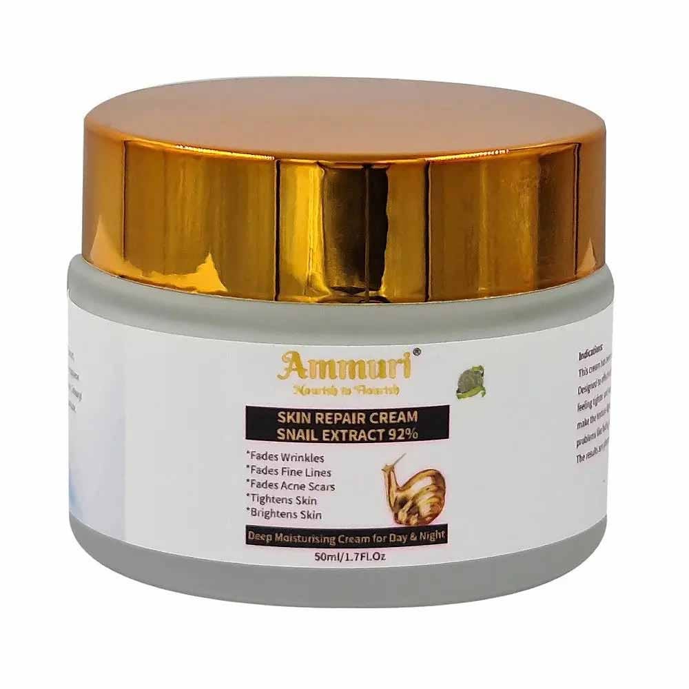 Ammuri Skin Repair Cream Snail Extract 92% - Mdkhandakerjakaria - Medium
