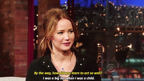 Jennifer Lawrence Aww Gif