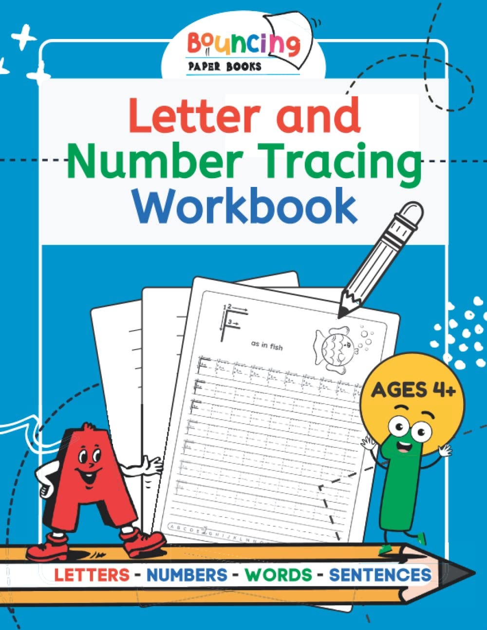 [EPUB[BEST]} Letter and Number Tracing Workbook: Handwriting practice ...