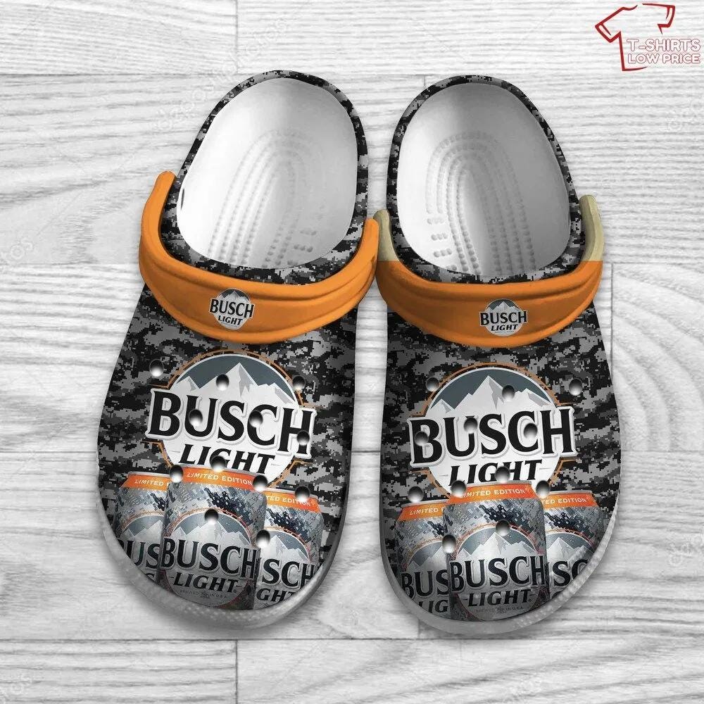 Busch Light Camo Cans Crocs Shoes | by Lydia Graham | Apr, 2024 | Medium