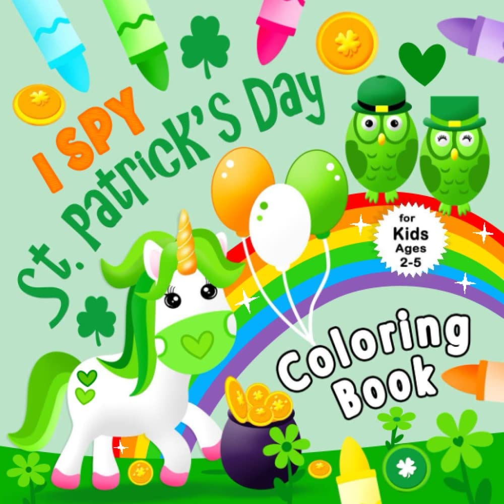 [DOWNLOAD] I Spy St. Patrick’s Day Coloring Book: For Toddlers and ...