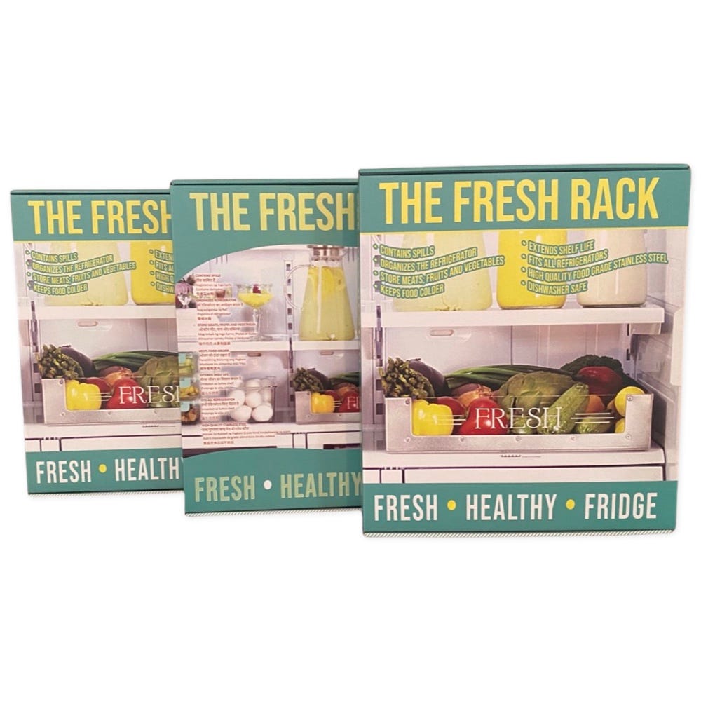 Benefits of The Fresh Rack — A game changer for fridge organization and ...