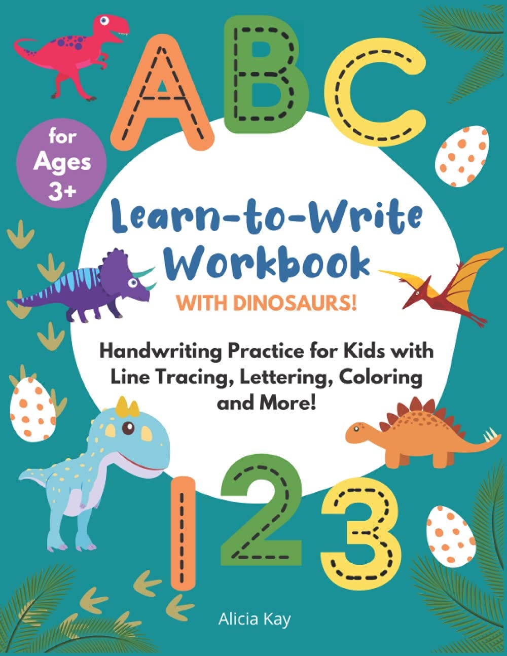 [EBOOK][BEST]} Learn to Write Workbook with Dinosaurs Handwriting ...