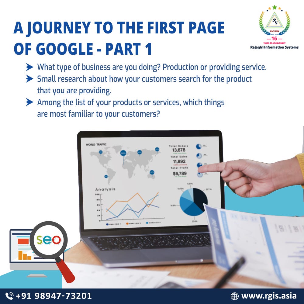 A Journey to the first page of Google — Part 1 | by Anushiyas | Medium