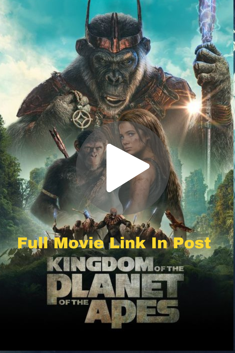 Kingdom of the Planet of the Apes movie 2024 - Movie update - Medium