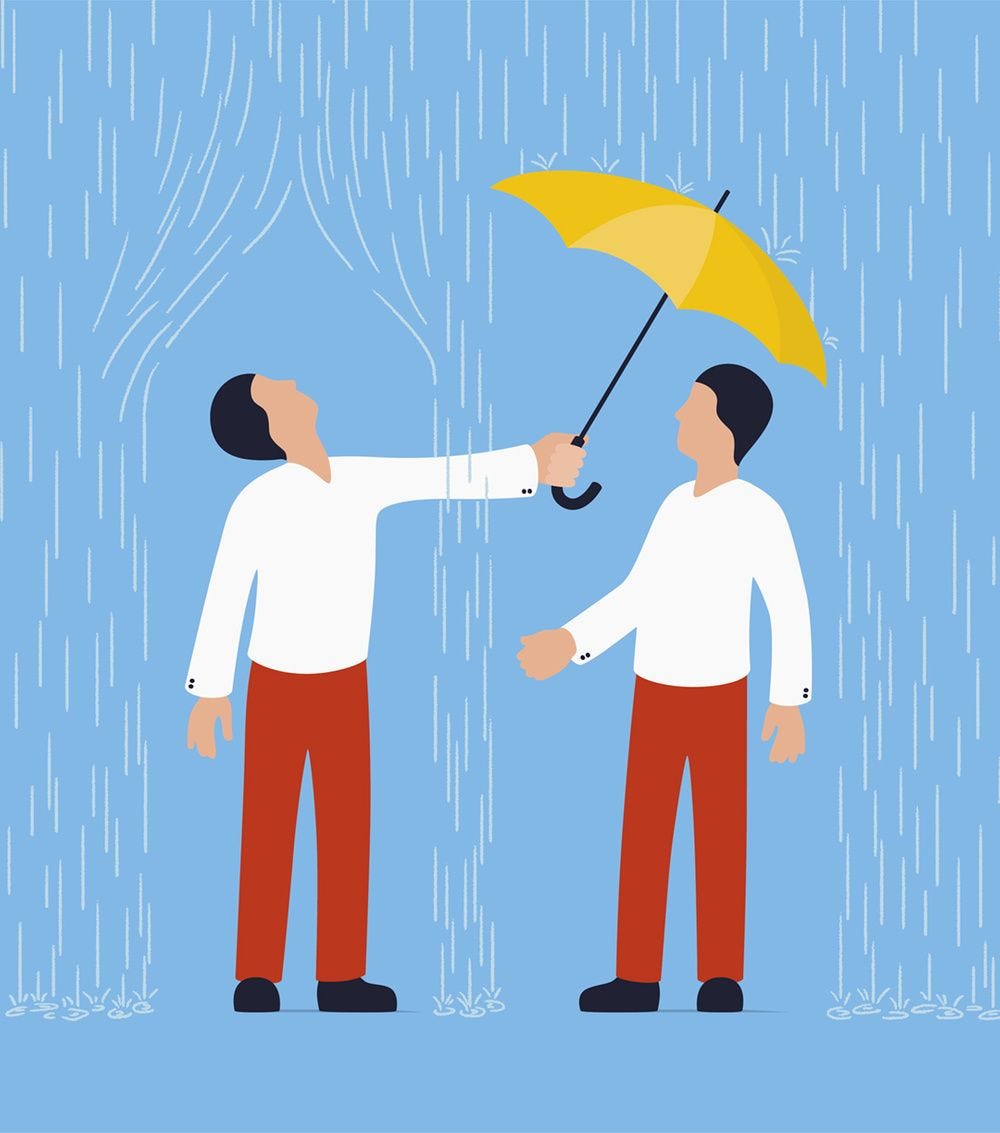 Don’t Always Help People First. Coba lihat gambar di atas? Apa kata ...