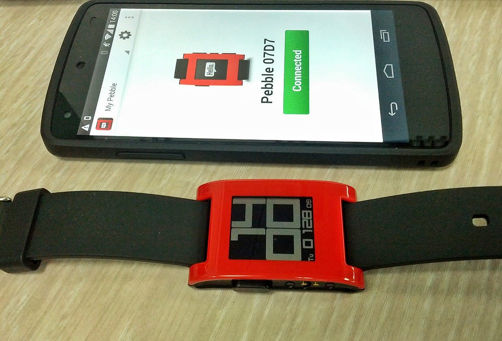 Pebble Smartwatch. 30 days with my first wearable… | by Sumit Grover ...