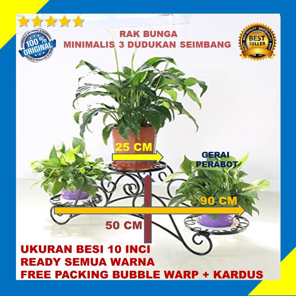 TERKUAT!! Call 0813–2868–0537, Rak Bunga Ace Hardware, Rak Bunga ...