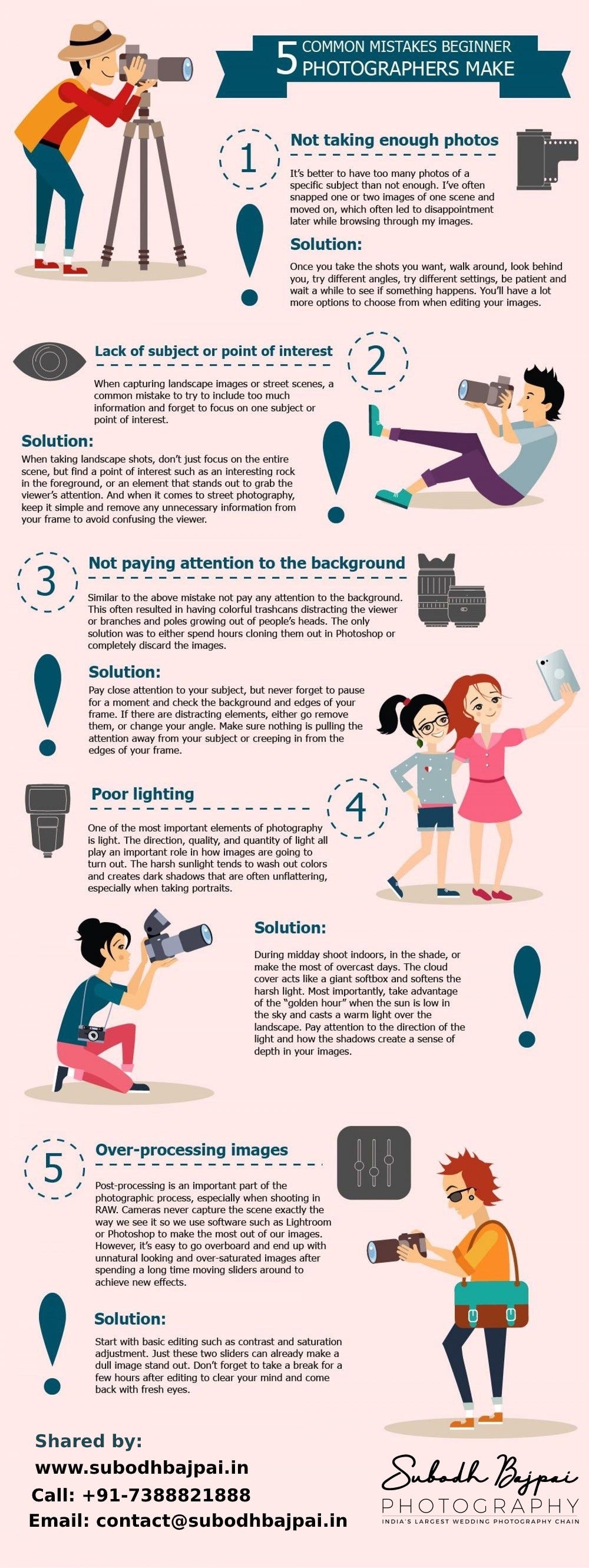 5 Common Mistake Professional photographer should avoid | by Ankur ...