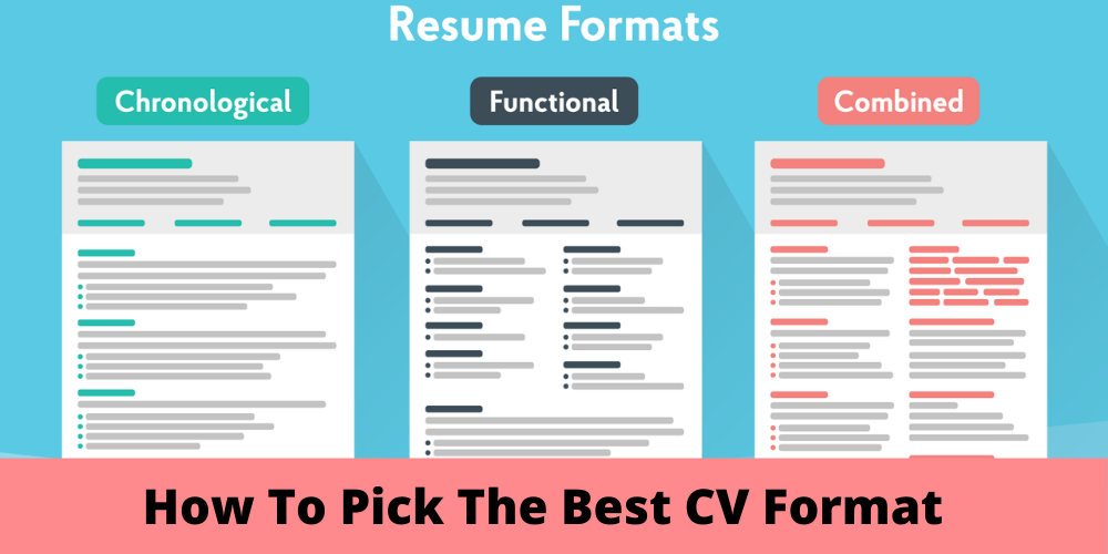 PICKING THE BEST CV FORMAT CAN FAST FORWARD YOUR JOB SEARCH | by CV ...