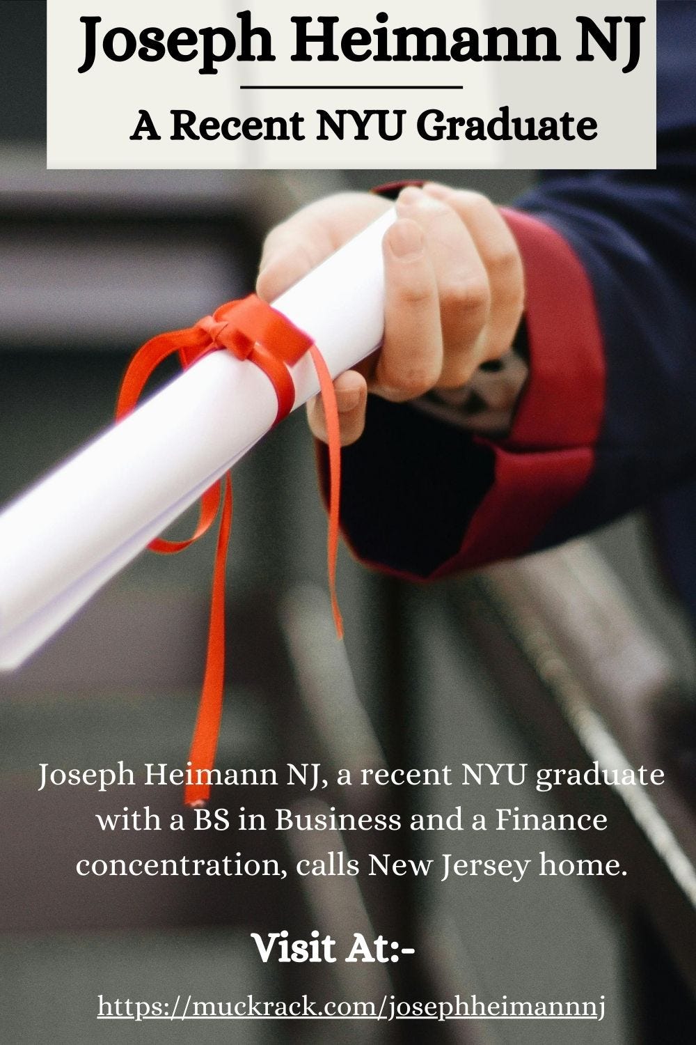 Joseph Heimann NJ — A Recent NYU Graduate - Joseph Heimann NJ - Medium
