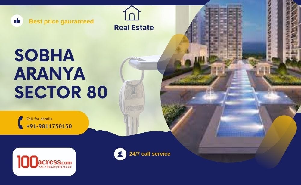 Discover Sobha Aranya Sector 80: Luxury Living in Gurgaon | by Rajesh ...