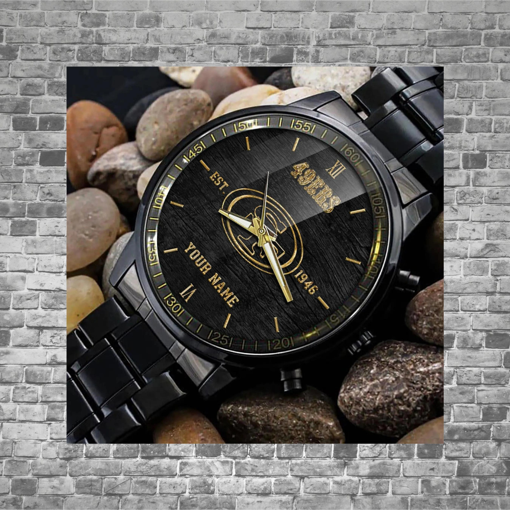NFL San Francisco 49ers Custom Stainless Steel Watch | by ...