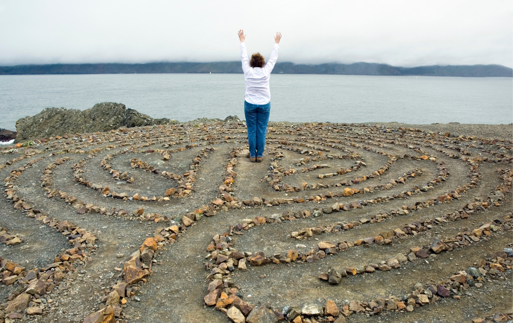 Gratitude Practice: Walking a Peaceful Path on a Labyrinth | by Nancy ...