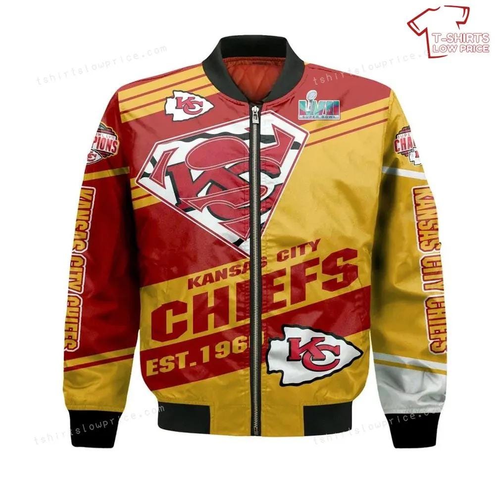 Kansas City Chiefs Super Bowl LVII Champions Red Bomber Jacket | by ...