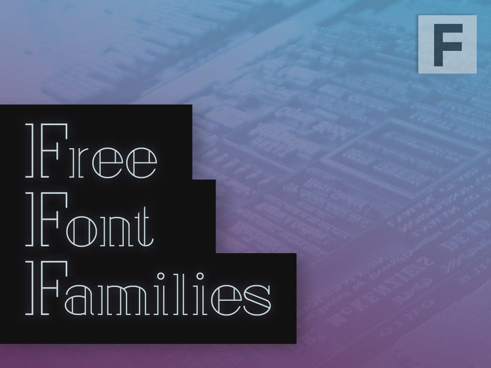 Top Sources for Free Font Families | by Haeck Design | Haeck Design ...