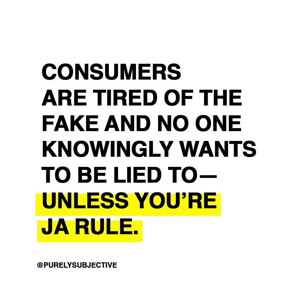 Purely Subjective .002 — Influencer marketing is dead. #Ad is a turnoff ...