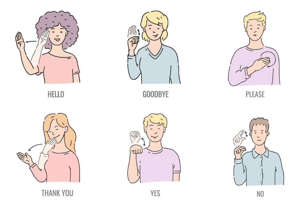 Applying CNNs To Sign Language Recognition Of Hand Gestures And Mouth