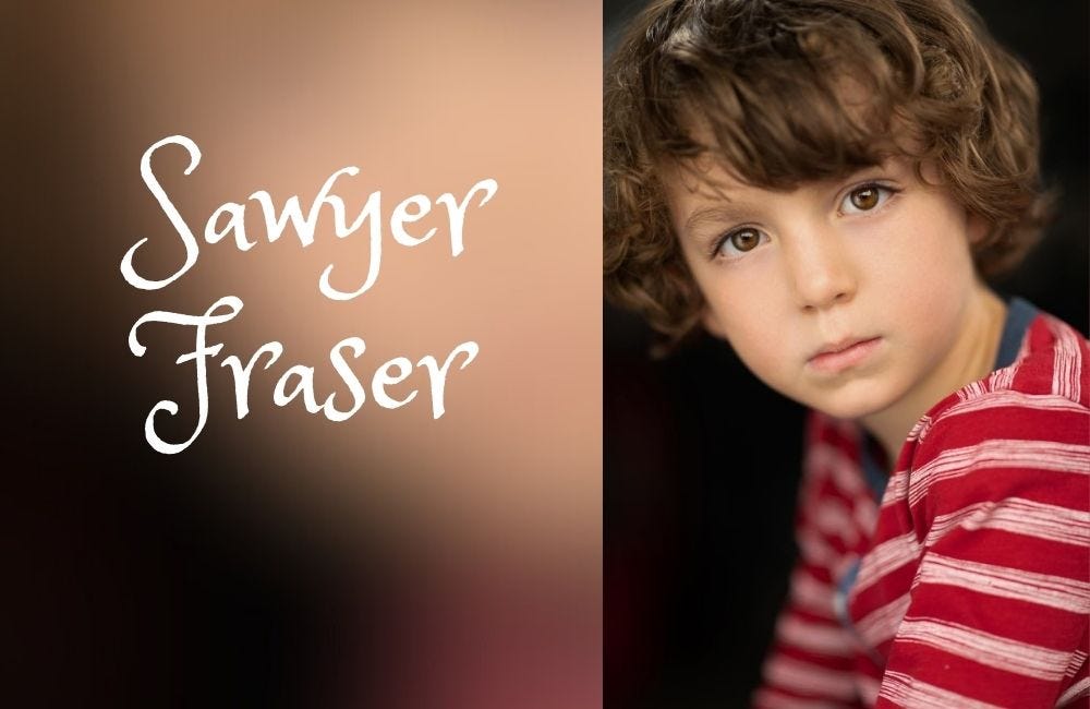 Sawyer Fraser Child Actor Wikipedia Details - Themixnews - Medium