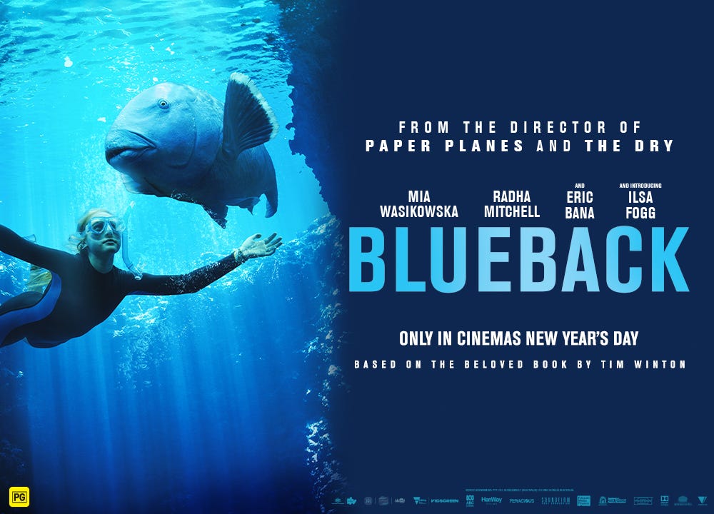 Blueback The Movie review. The most recent Tim Winton adaptation… | by ...