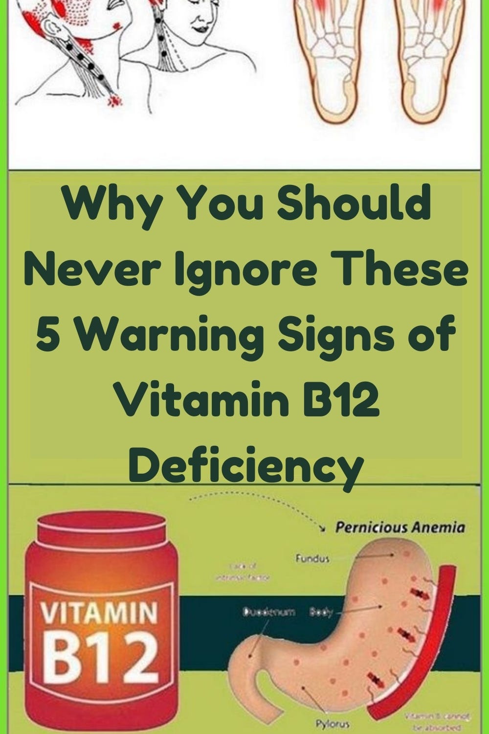 5 WARNING SIGNS OF VITAMIN B12 DEFICIENCY YOU SHOULD NEVER IGNORE ...