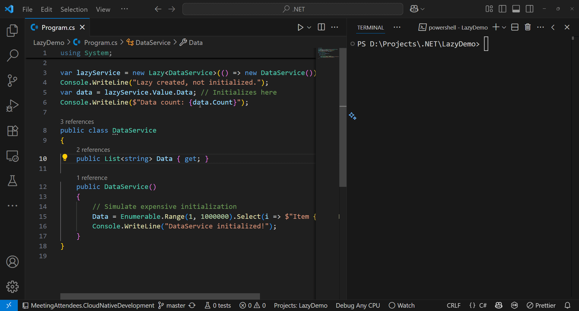 C# Lazy Keyword — The Ultimate Performance Hack | by Nagaraj | Medium