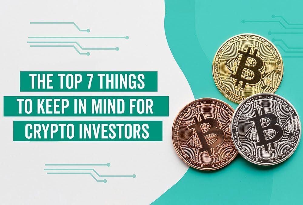 Things crypto investors must remember | by Cryptohour | Medium
