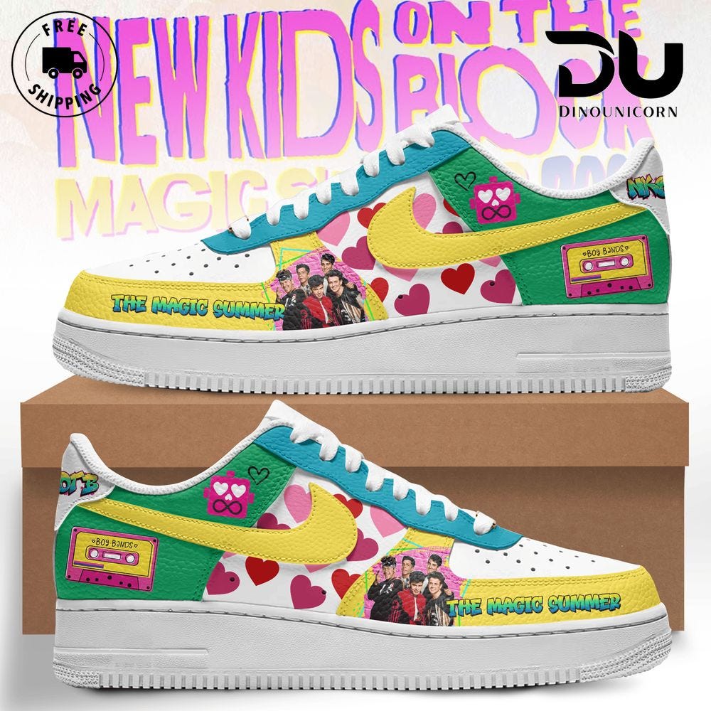 New Kids On The Block Air Force 1 Sneaker | by Dinounicornso | Sep ...