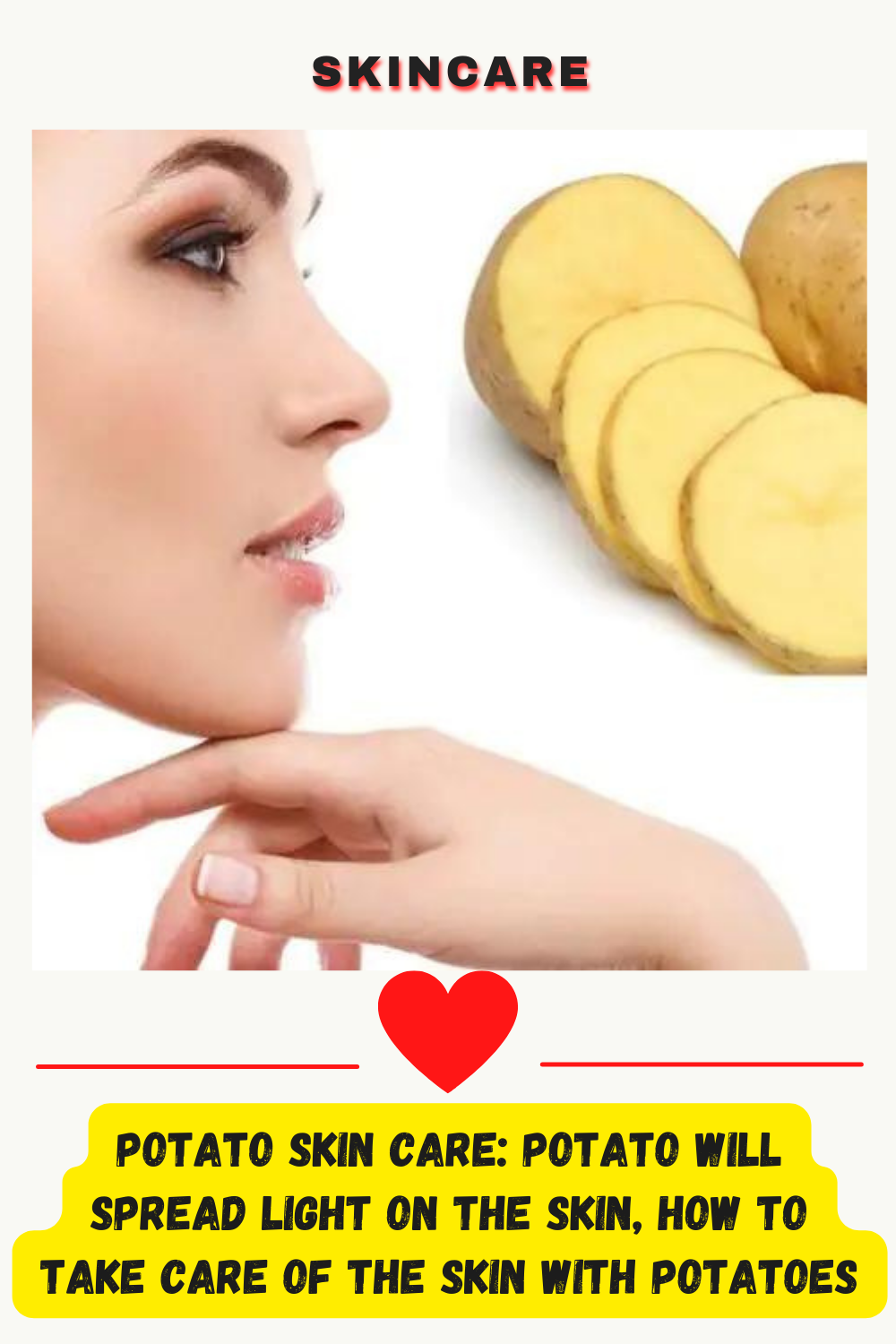 Potato Skin Care: Potato will spread light on the skin, how to take ...